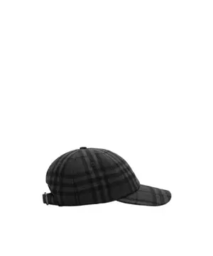 Burberry House Check Wool Baseball Cap