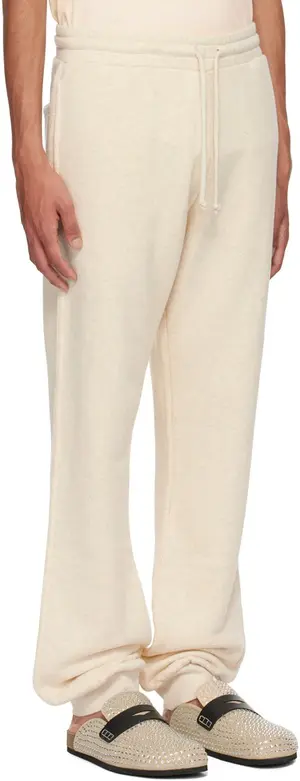 J.W.ANDERSON Slogan-embroidered Cotton Track Pants
