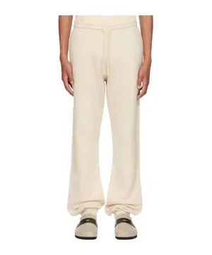 J.W.ANDERSON Slogan-embroidered Cotton Track Pants