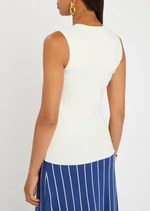JOSEPH Stretch-silk Knit Tank