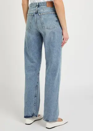 TOTEME Twisted Seam Straight-leg Jeans