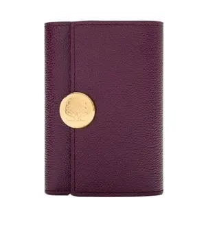Loewe Vertical Wallet - Plum