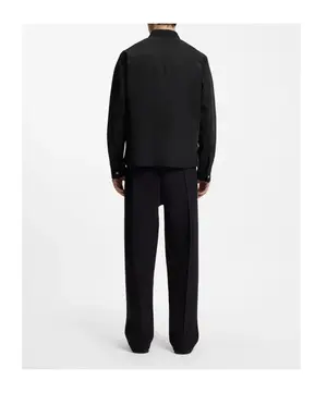Hugo Boss Zip-up Oversized-fit Jacket