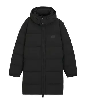 Hugo Boss Magnuso2541 Hooded Zip Coat - Black