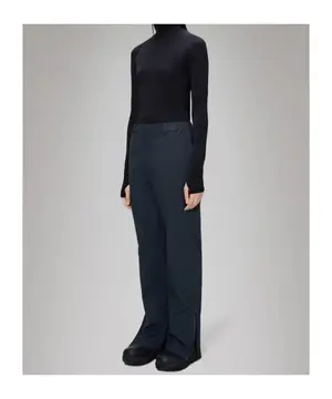 Rains Belt Loop Casual Pants - Black