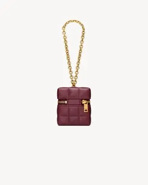 Saint Laurent Cassandre Mini Cube Bag Charm