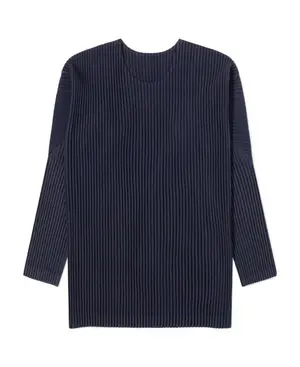 Issey Miyake Pleated Sweatshirt