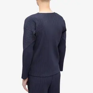 Issey Miyake Pleated Sweatshirt
