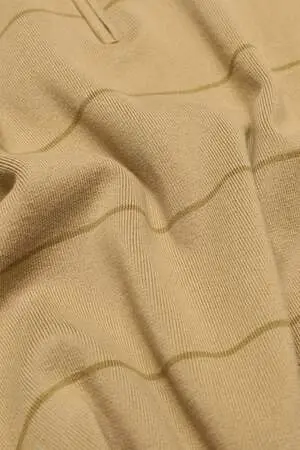 Rains Striped Knit Long-sleeved Polo Shirt