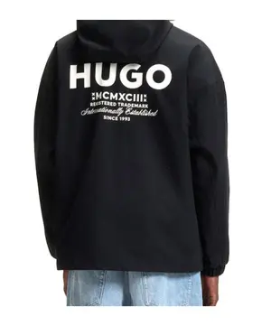 Hugo Boss Hooded Logo-print Jacket