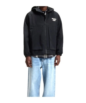 Hugo Boss Hooded Logo-print Jacket