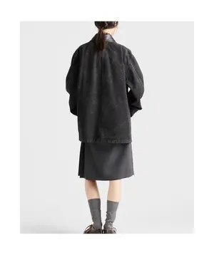 Prada Long Sleeve Buttoned Jacket