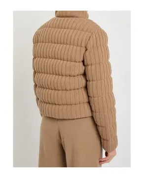 Moncler Padded Wool And Cashmere-blend Jacket