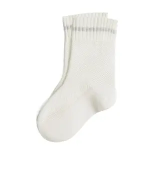 Brunello Cucinelli Bernie Waffle-stitch Socks