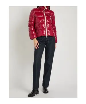 Moncler Andro Padded Hooded Glossed Shell Jacket