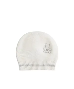 Brunello Cucinelli Logo Embroidered Cotton Beanie