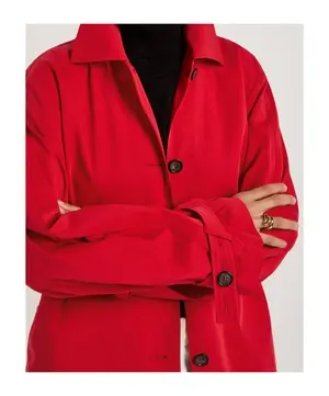 TOTEME Belted Cotton Trench Coat