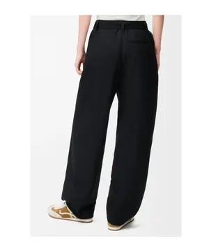 Loewe Pleated Belted Wool Crepe Trousers