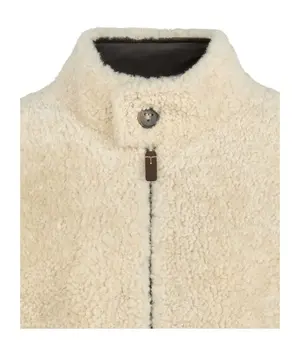 TOD'S Shearling Bomber Jacket