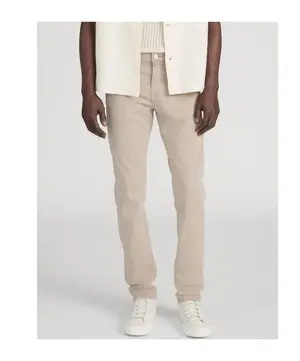 FRAME L'homme Slim Brushed Twill Pants - Taupe