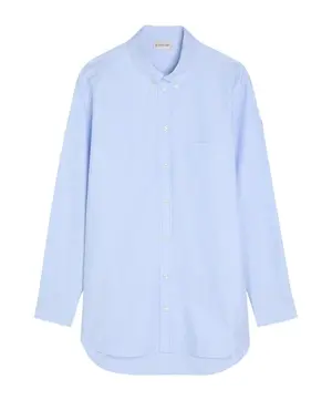 Moncler Logo Appliquéd Cotton Shirt