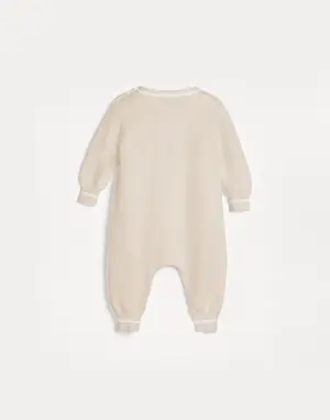 Brunello Cucinelli Honeycomb Knit Romper