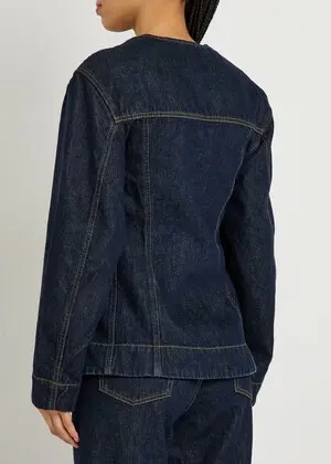 GANNI Panelled Denim Jacket