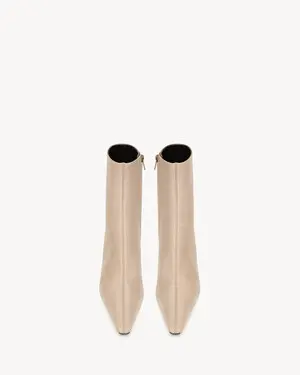 Saint Laurent Ashley Pointed Toe Stiletto Ankle Boots