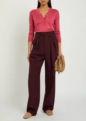 JOSEPH Gillies Cashmere V-neck Top