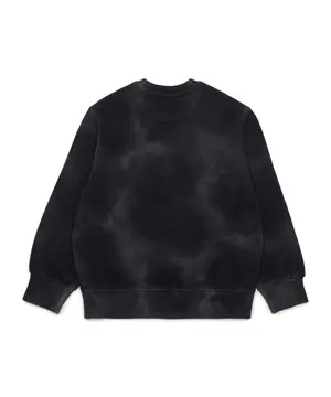 DIESEL® Graphic Print Rhinestone Embellished Sweatshirt