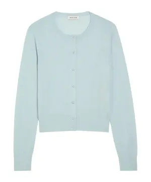 ANINE BING Anine Bing Round Neck Long Sleeve Cardigan Green