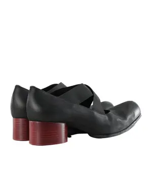 UMA WANG Square-toe Ballet Flats
