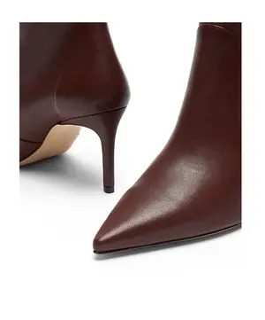 STUART WEITZMAN Power Bootie 75 - Brownstone