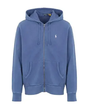Polo Ralph Lauren Polo Pony Zip-up Hoodie - Blue