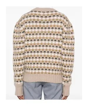 Marni Geometric Pattern V-neck Cardigan