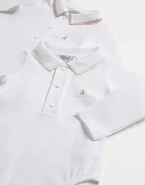 Brunello Cucinelli Baby Bernie Bodysuit Set