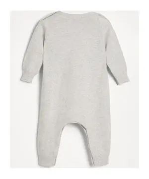 Brunello Cucinelli Button-embellished Teddy-appliqu Romper