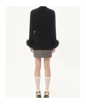 Valentino Garavani Cardigan With Feathers