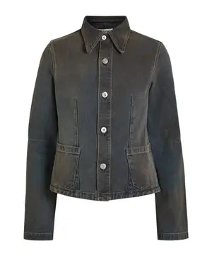 Our Legacy Union Darted Denim Jacket - Black