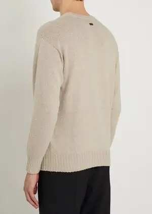 TOD'S Crew-neck Cotton-knit Jumper