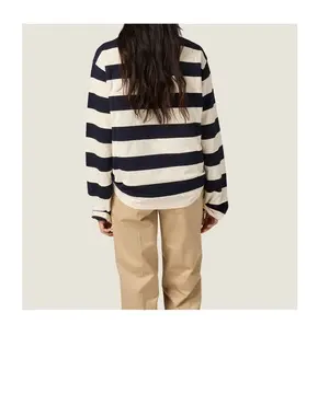 Miu Miu Striped Jersey T-shirt