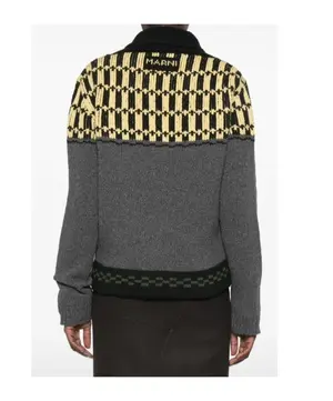 Marni Long-sleeve V-neck Cardigan