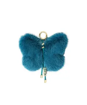 Fendi Butterfly Charm - Blue