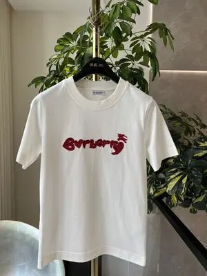 Burberry Heart Logo Cotton T-shirt