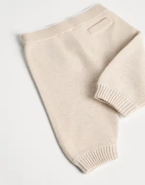 Brunello Cucinelli Textured Knit Trousers