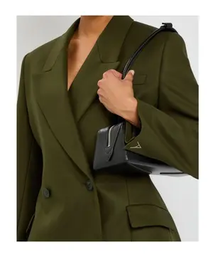 Alaïa Double-breasted Cotton Blazer