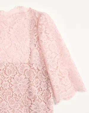 Valentino Garavani Lace Top - Pink