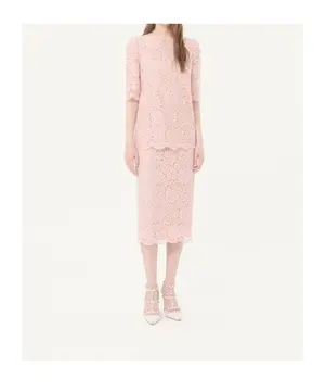 Valentino Garavani Lace Top - Pink