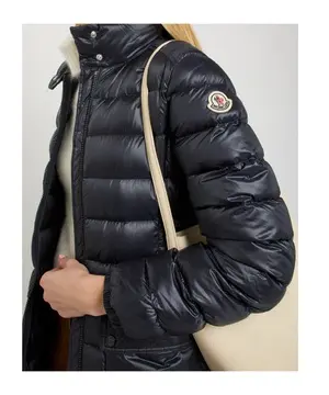 Moncler Genet Padded Shell Coat - Black