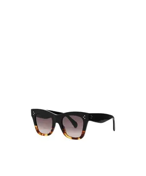 Celine Square Frame Sunglasses - Black